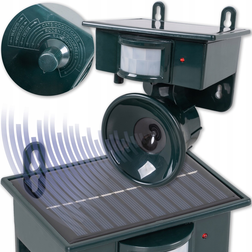 ODSTRASZACZ ZWIERZĄT KOTÓW PSÓW DZIKÓW PTAKÓW LISY - 14149382971 - oficjalne archiwum Allegro