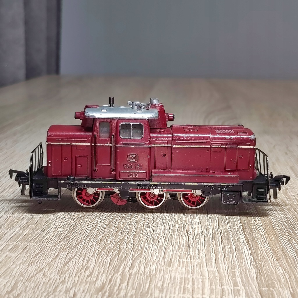 Fleischmann Lokomotywa DB V60 151 skala H0 #H480 - 17105360822 ...