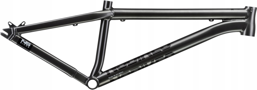 Rama NS BIKES Decade V2 26'' Dark Chrome DIRT - 12910269745 - oficjalne ...