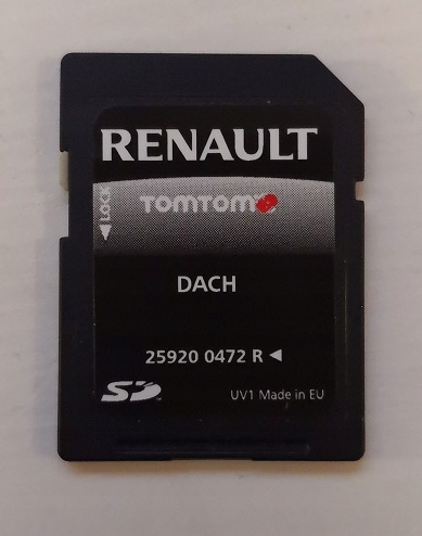 Karta SD Mapa TomTom GPS Renault TomTom DACH - 11786920149 - oficjalne ...