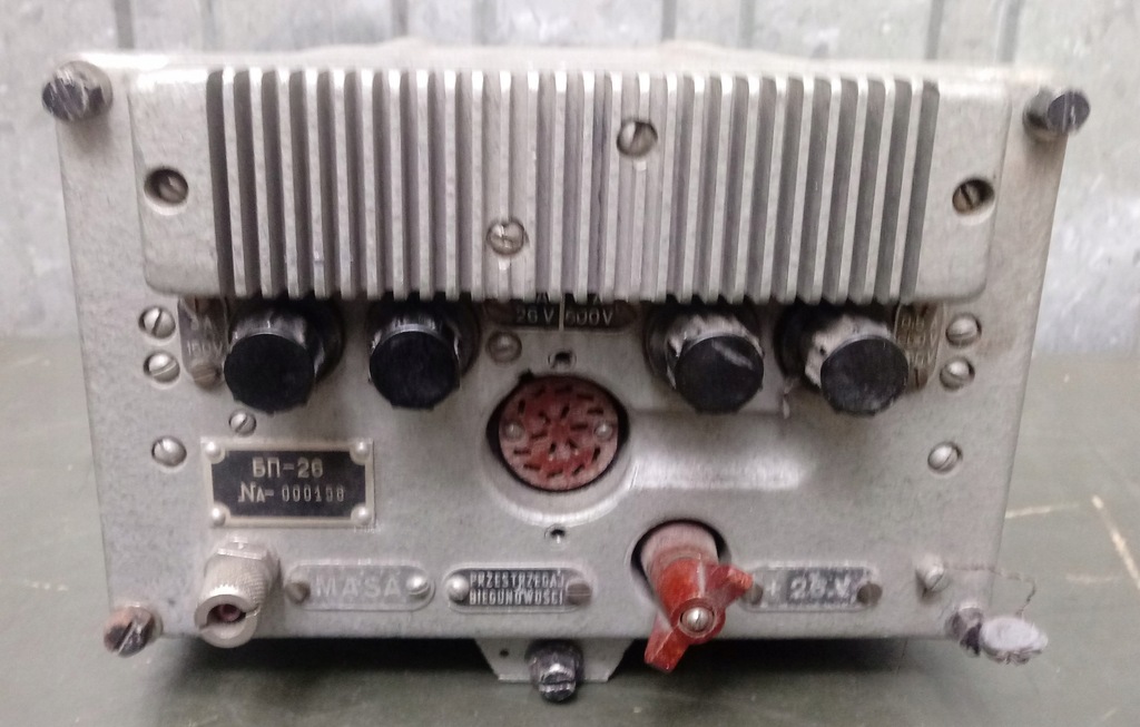 RADIOSTACJA R-123 ZASILACZ SPRAWNY - 9977874567 - oficjalne archiwum ...