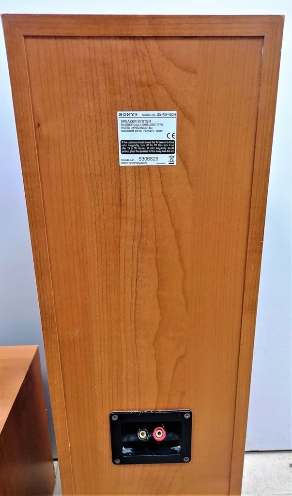 Kolumny SONY SS-MF450H + Subwoofer SA-WM250 - 11535087180 - oficjalne ...
