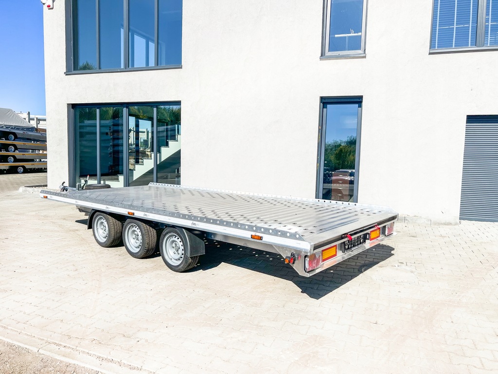 Auto Laweta, Przyczepa 8.46m GROMEX, Producent 100% Aluminium L3-3500 ...