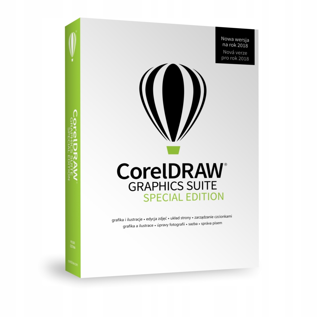CorelDRAW Graphics Suite SE 2018 PL Corel DRAW - 7440441187 - oficjalne ...