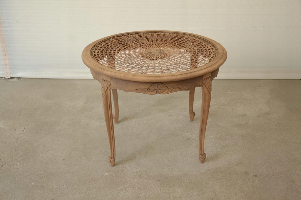 OKRĄGŁY OCZYSZCZONY STOLIK LUDWIKOWSKI KAWOWY - 13456712637 - oficjalne ...