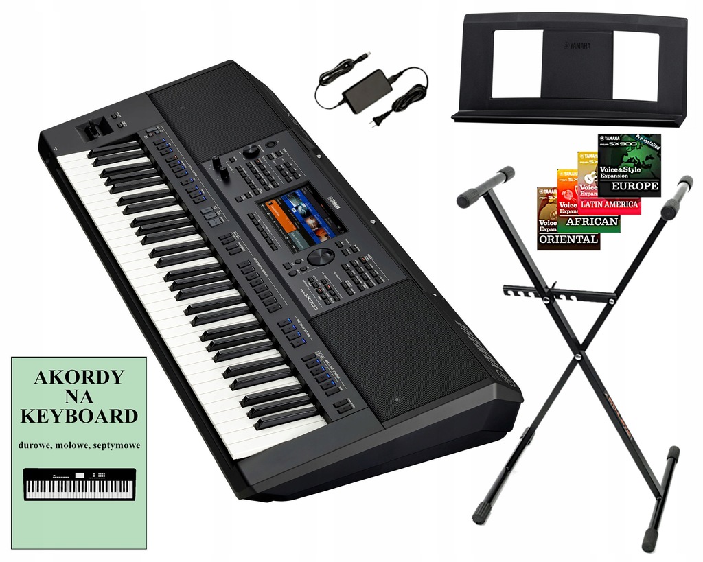 YAMAHA PSR-SX700 Profesjonalny Keyboard + Statyw - 11767947176 - oficjalne archiwum Allegro