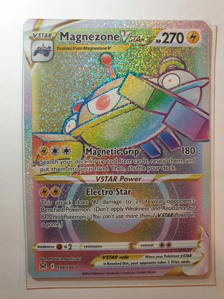 KARTA POKEMON TCG MAGNEZONE VSTAR 198/196 - 13346647600 - oficjalne ...