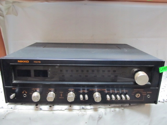 AMPLITUNER NIKKO 7075 - NR S118 - 14461246515 - oficjalne archiwum Allegro