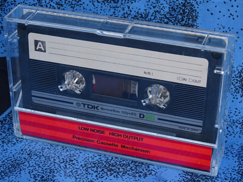 Kaseta magnetofonowa TDK D90 90 min. Type I Fe używana - 16700621100 - oficjalne archiwum Allegro