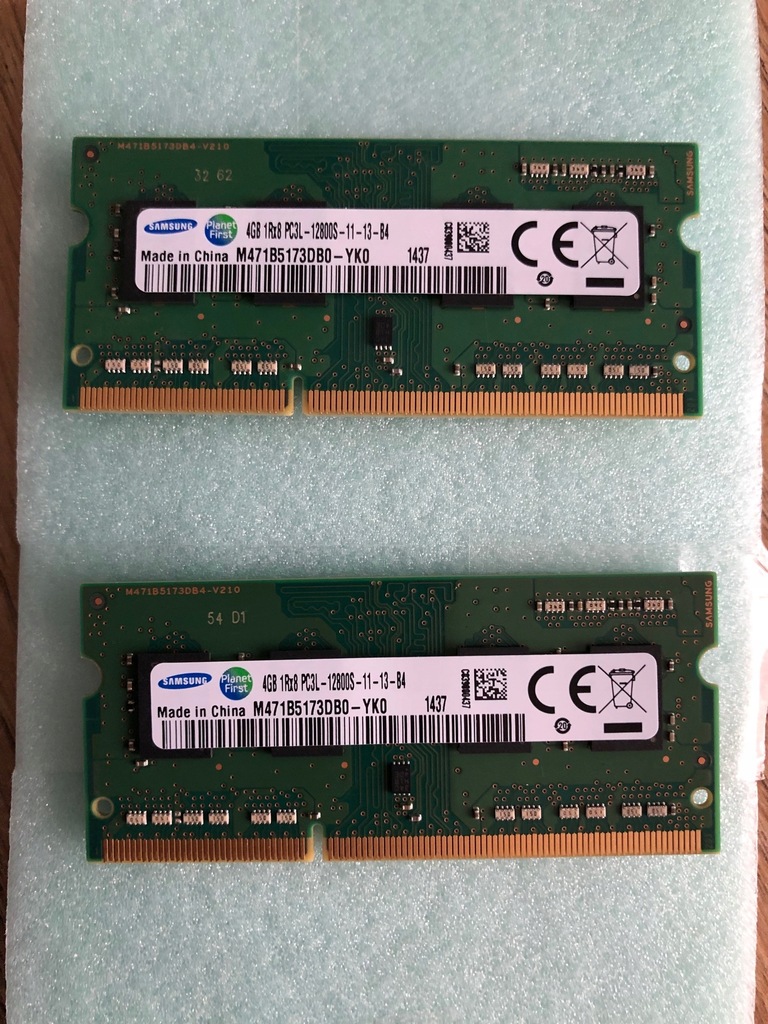 8GB 2x4GB Samsung M471B5173DB0-YK0 - 7754849608 - oficjalne archiwum ...