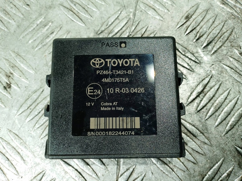 MODUŁ PDC TOYOTA AVENSIS III T27 4M0175T5A - 12889676444 - oficjalne ...