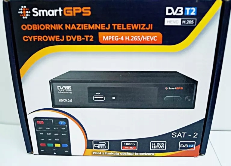 DEKODER DVBT2 SMART GPS - 12598373206 - oficjalne archiwum Allegro