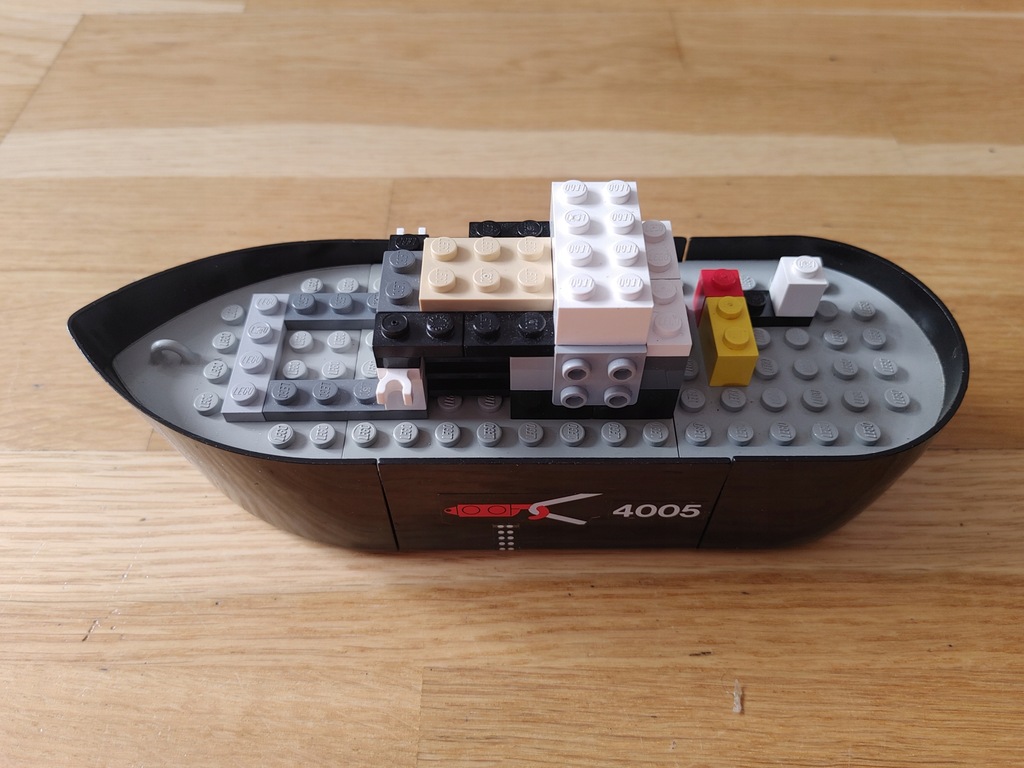 Niekompletny Zestaw LEGO LEGOLAND 4005 - Tug Boat - 12203288067 ...