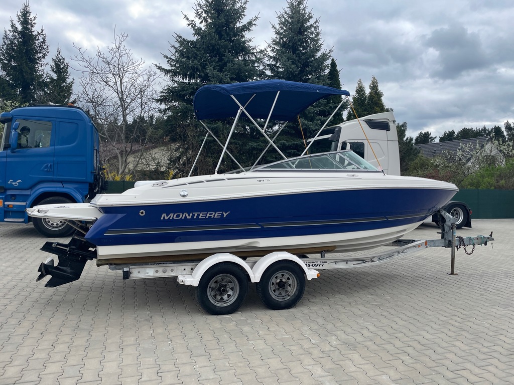 Motorówka MONTEREY 194 FS. 4,3 V6, doinwestowana - 15466468694 ...