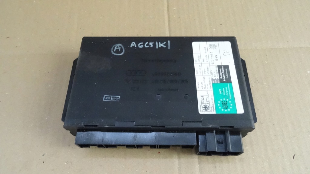 AUDI A6 C5 MODUŁ KOMFORTU 4B0962258D - 14707202532 - oficjalne archiwum ...
