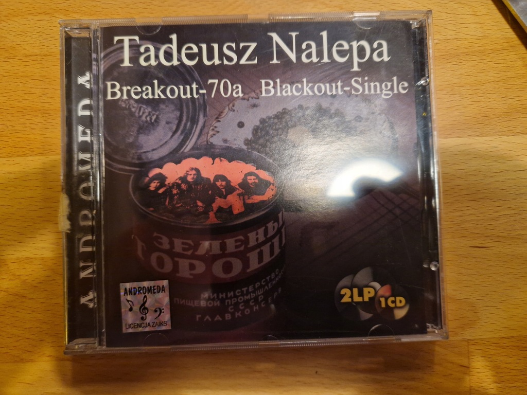 Tadeusz Nalepa, Breakout / Blackout – 70a (CD) - 13307937333 ...
