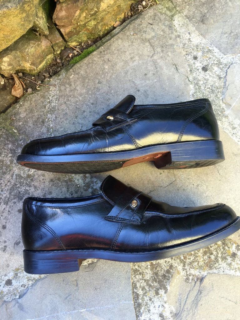 Mokasyny meskie CLARKS skorzane buty wizytowe 42 - 12720919530 ...