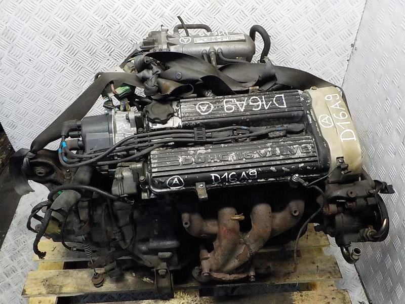 HONDA CIVIC IV SILNIK KOMPLETNY SWAP 1.6 16V D16A9 - 7617440543 ...