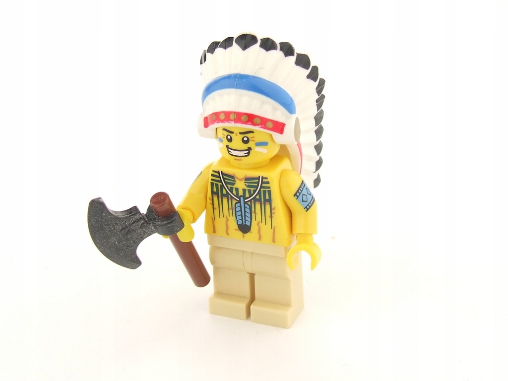 Lego Figurka Indianin Topór - 8858801216 - oficjalne archiwum Allegro