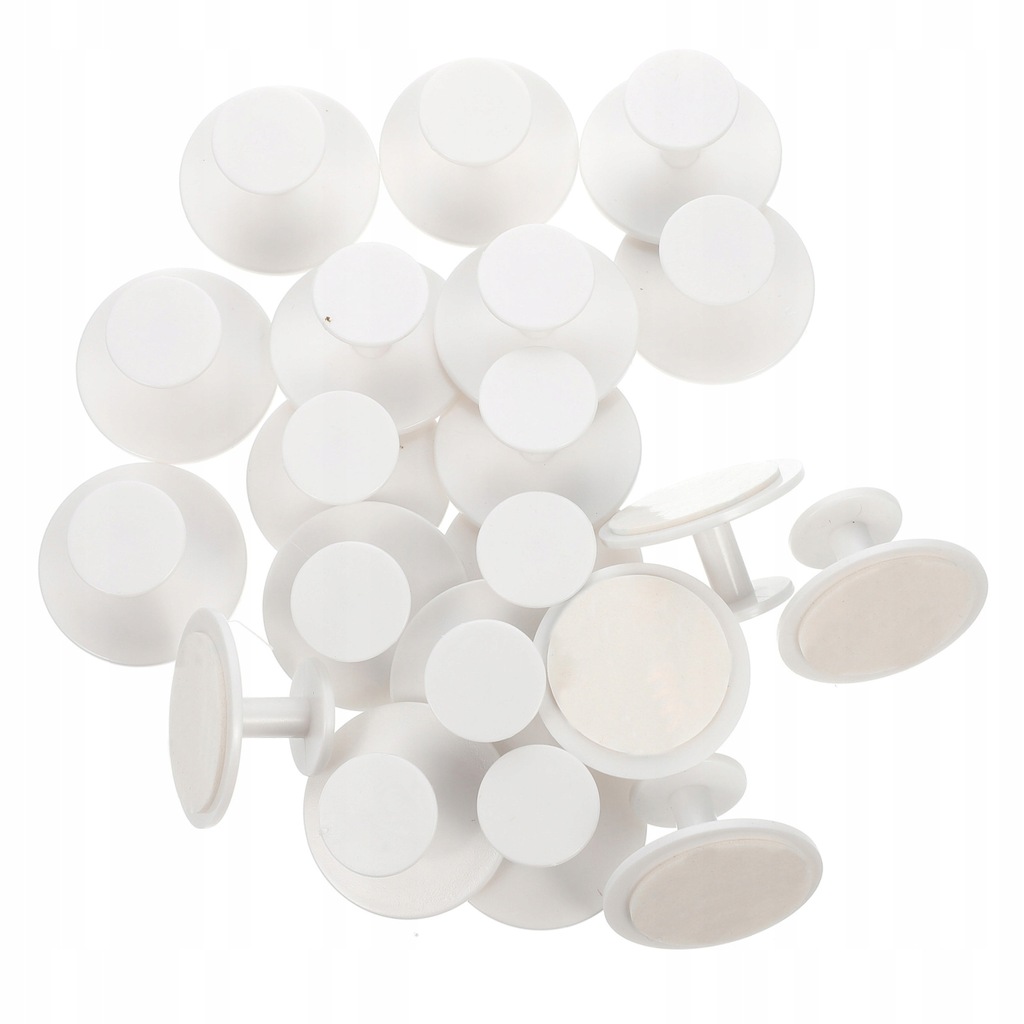 WARDROBE KNOBS KITCHEN DOOR SLIDING HANDLE WHITE - 14415091413 - oficjalne archiwum Allegro