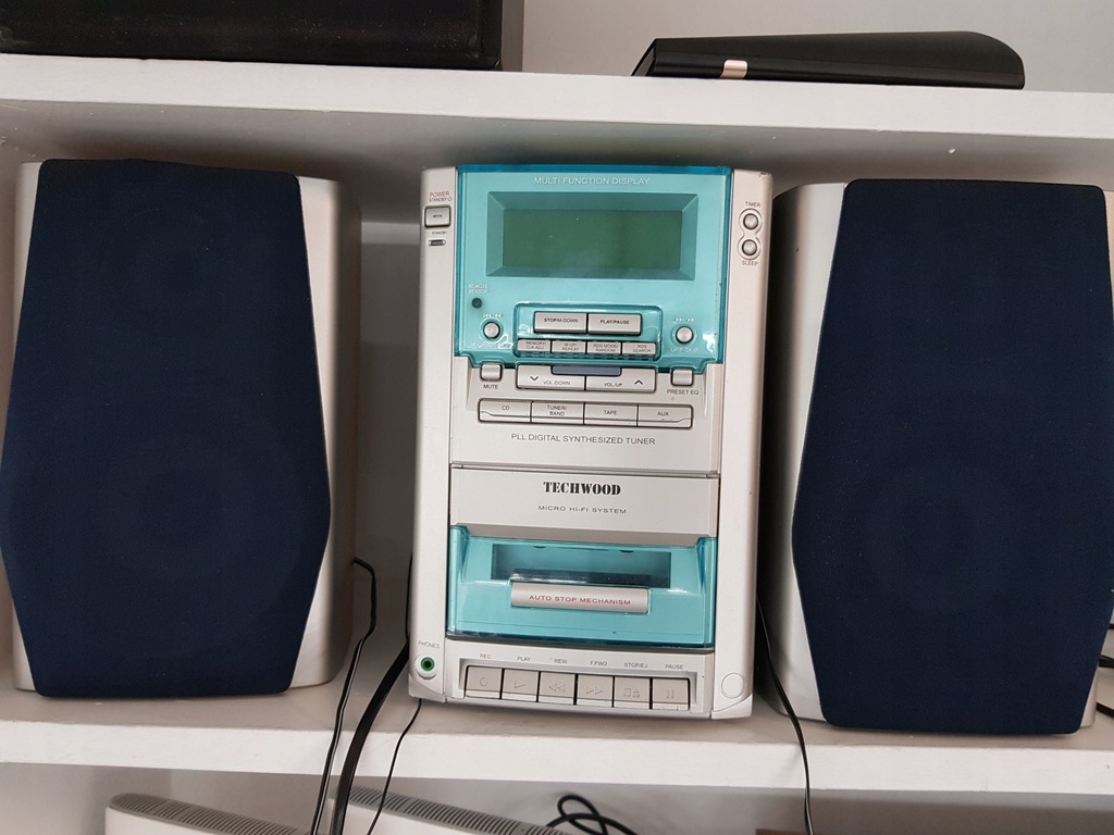 Mini WIEŻA STEREO Techwood - 15456660669 - oficjalne archiwum Allegro