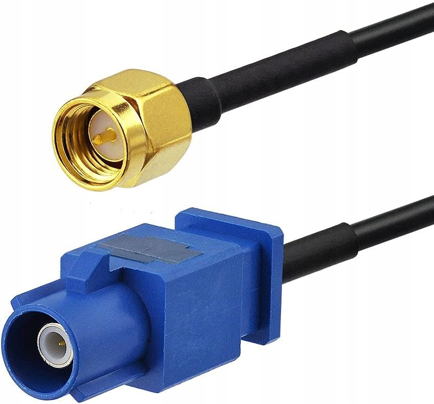 Wtyczka Eightwood Fakra C na wtyk SMA męski kabel antenowy GPS do samochodu - 16219510959 ...