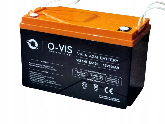 Akumulator Żelowy AGM 12V 100AH Bezobsługowy MOCNY - 13892301717 - oficjalne archiwum Allegro