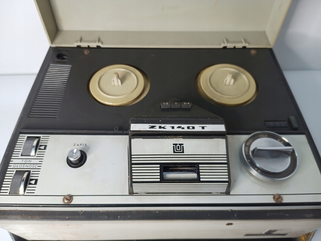 Magnetofon szpulowy Unitra ZK 140 lampowy - 12003723424 - oficjalne ...