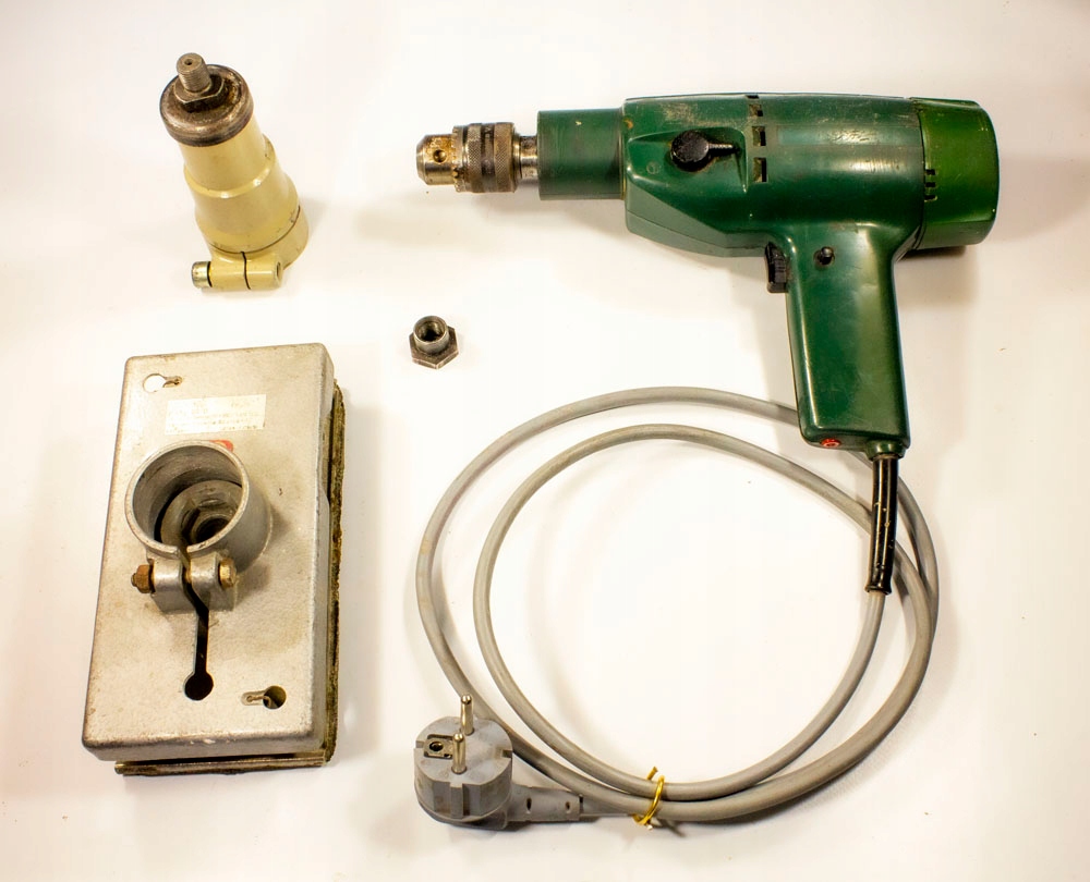 Wiertarka CELMA PRCr 10/6 + szlifierka + adapter - 13570105889 - oficjalne archiwum Allegro