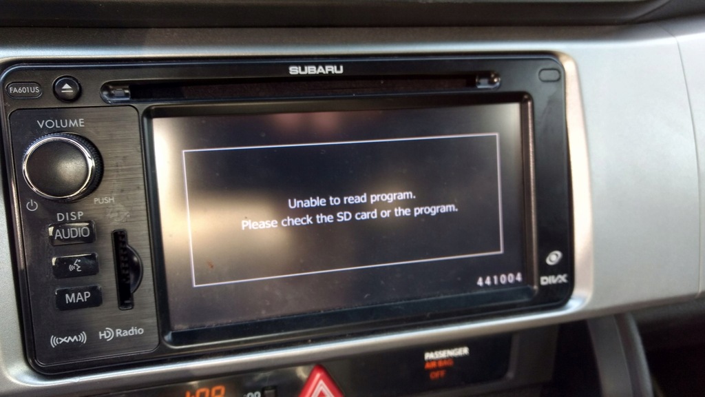 SUBARU mapa nawigacja karta SD EUROPA USA menu pl - 8701442762 ...