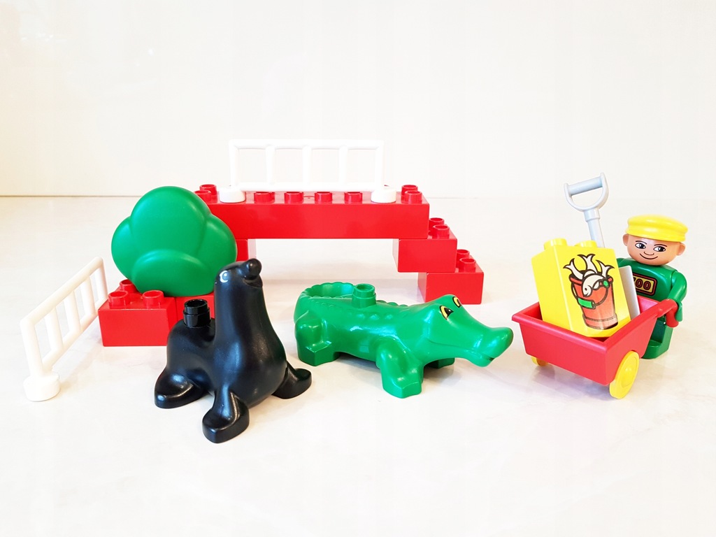 LEGO DUPLO Krokodyl i lew morski 2662 ZOO #131 - 8549191441 - oficjalne ...