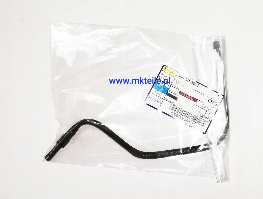 Przewód układu wodnego z trójnikiem AUDI VW VAG - 8655566500 ...