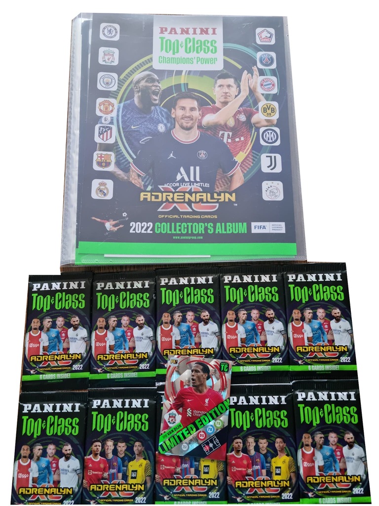 ALBUM TOP CLASS 2022 - 12 SASZETEK - OKAZJA GRATIS - 12488325170 ...