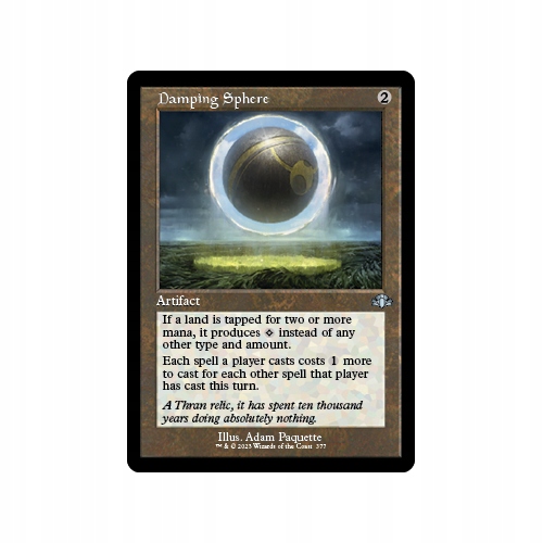 MTG Damping Sphere *Retro-Frame* (U) - 13138553984 - oficjalne archiwum ...