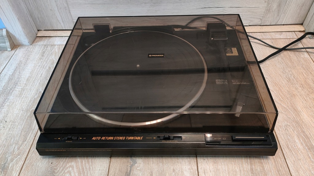 Gramofon PIONEER PL-480 - 14138750192 - oficjalne archiwum Allegro