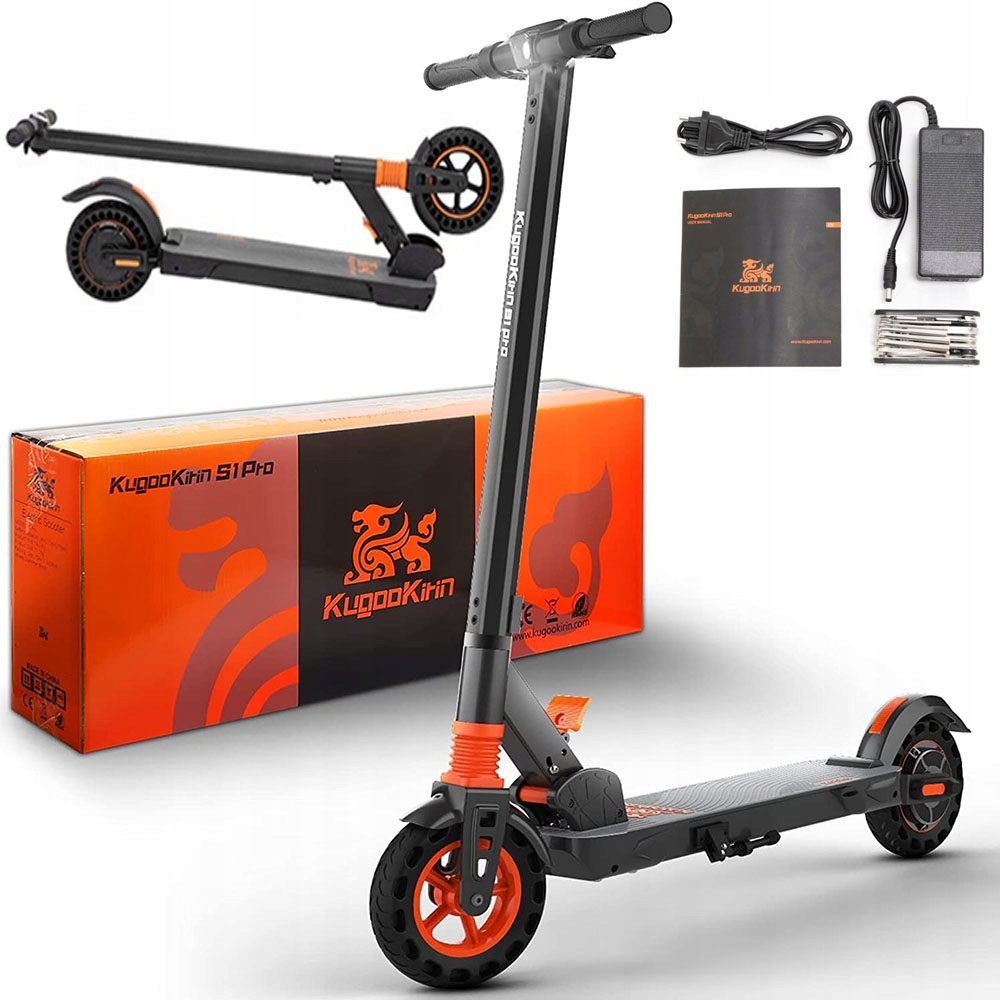 Hulajnoga Kugoo Hulajnoga elektryczna Kukirin S1 Pro 350W 350 W 30 km/h - 15601254435 ...