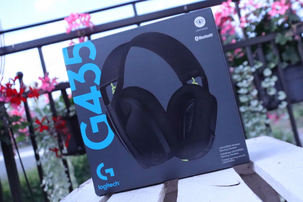 Słuchawki bezprzewodowe Logitech G435 PC PS5 - 12708119466 - oficjalne archiwum Allegro