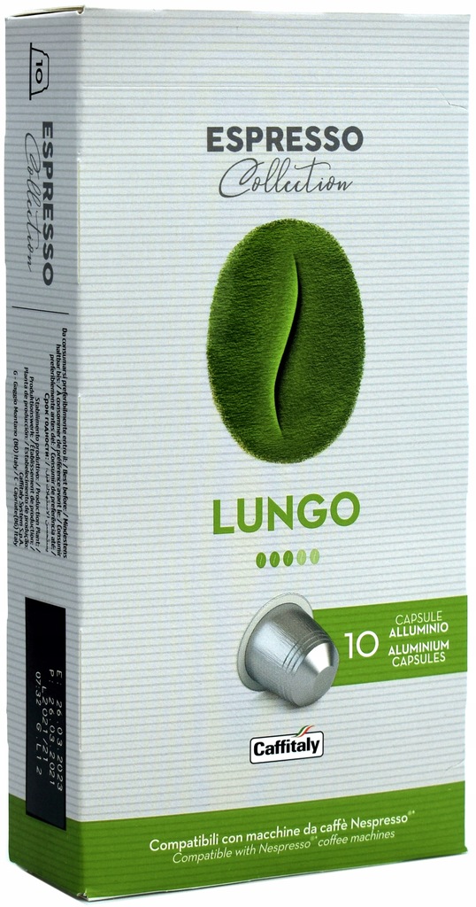 Kapsułki do NESPRESSO Premium Collection LUNGO 10 - 10765310768 - oficjalne archiwum Allegro