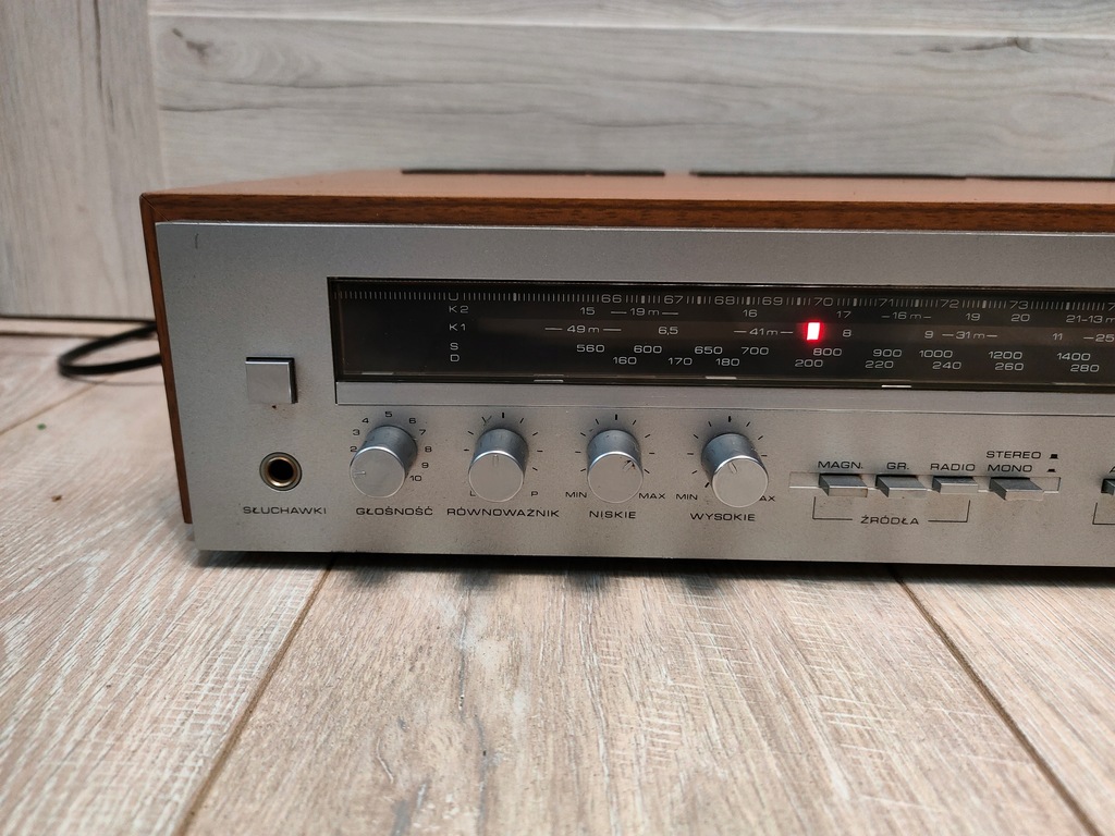 Amplituner UNITRA Aida AWS 105 !drewniana obudowa! - 13374967609 ...