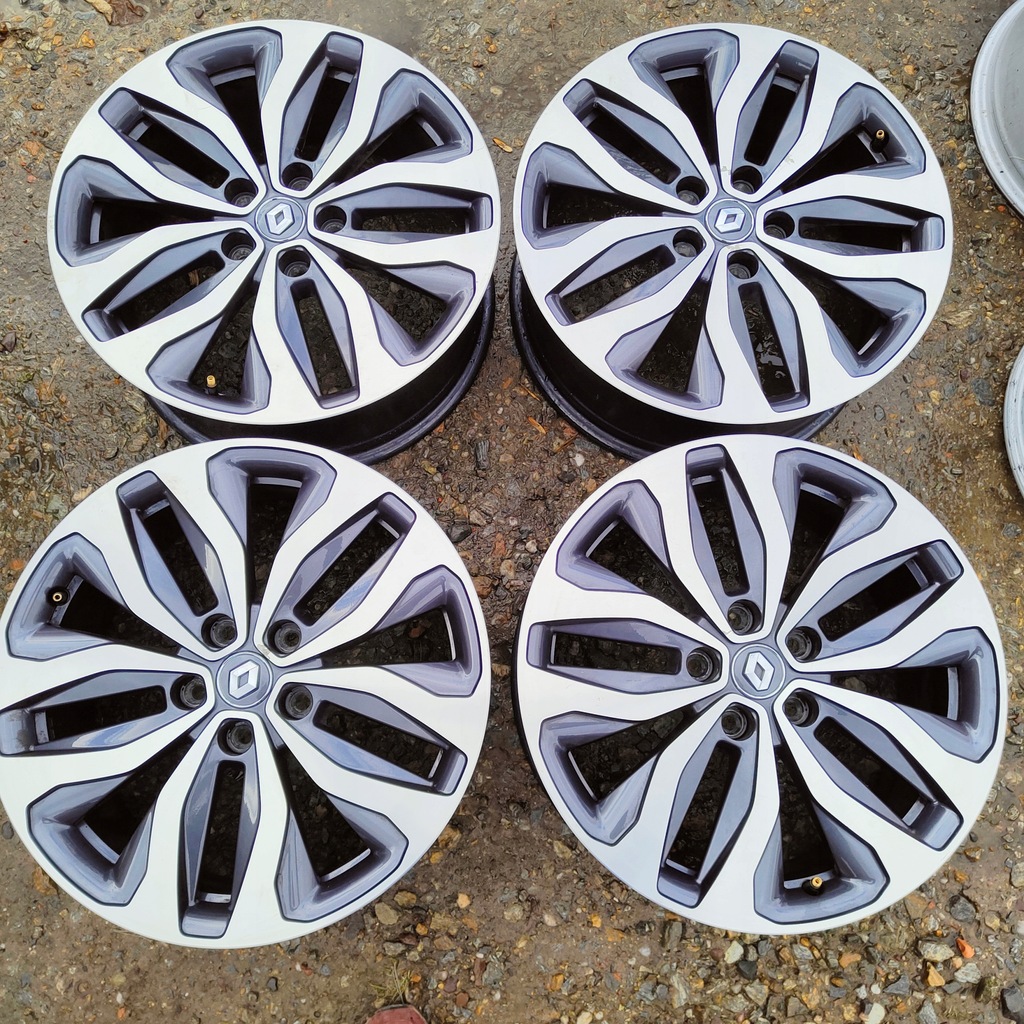 ORYGINALNE ALUSY RENAULT 18' 5x114,3 +CZUJNIKI - 13312835940 ...