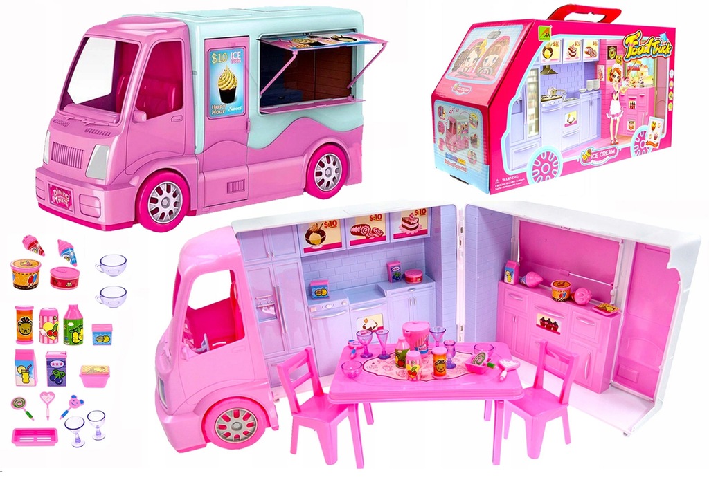 Auto Kamper DLA LALEK Lodziarnia Rozkładany Camper - 8339337215 ...