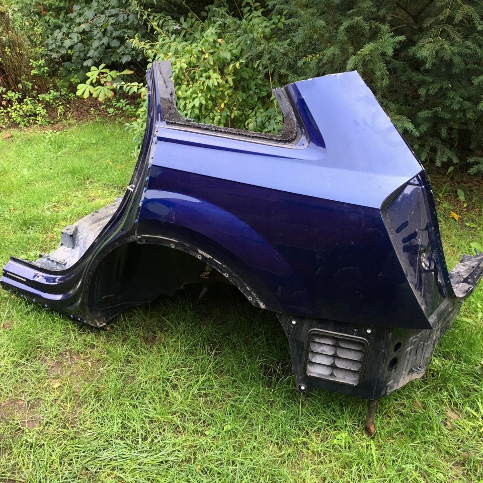 Ćwiartka tył lewa błotnik AUDI Q7 4M LIFT 21r - 12681284376 - oficjalne ...