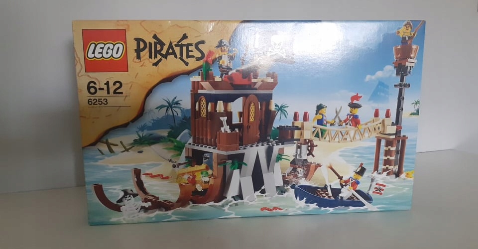 LEGO Pirates 6253 Shipwreck Hideout 7 lat + - 12024640622 - oficjalne ...