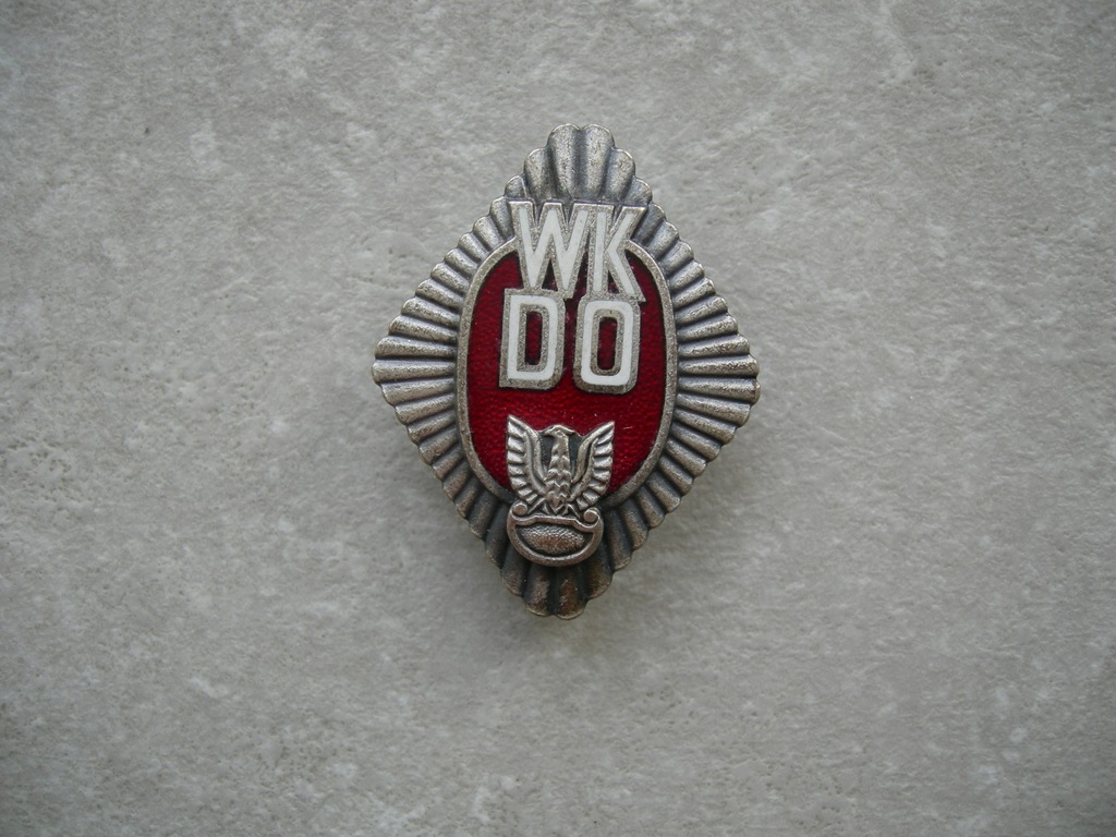 ODZNAKA WOJSKOWA WKDO PRL. - 13131448682 - oficjalne archiwum Allegro