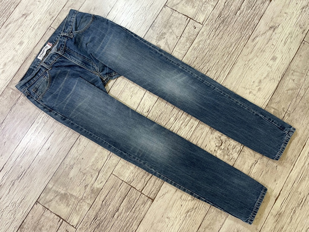 LEVI'S 505 STRAIGHT FIT Spodnie Męskie IDEAŁ 34/34 - 13519475964 ...
