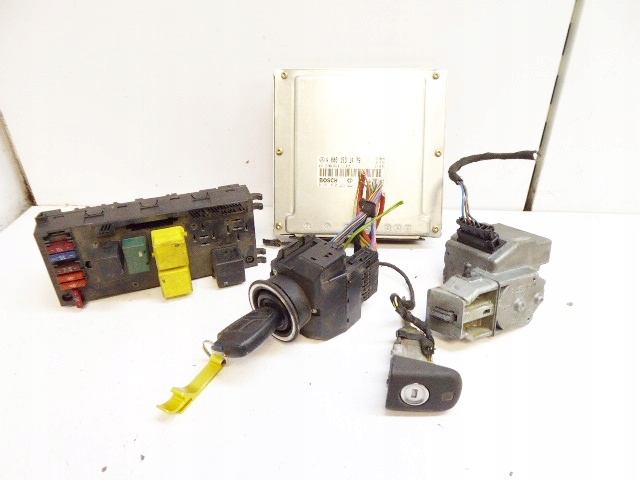 C KLASA W202 93-01 ZESTAW STARTOWY KOMPUTER STACYJKA KOMPLET ...