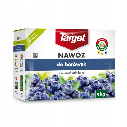 Target Nawóz do borówek z mikroelementami 4kg - 10431763354 - oficjalne archiwum Allegro