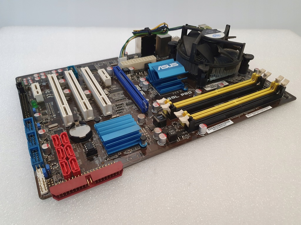 Płyta główna ASUS P5QL PRO + E7300 - 12708944124 - oficjalne archiwum ...
