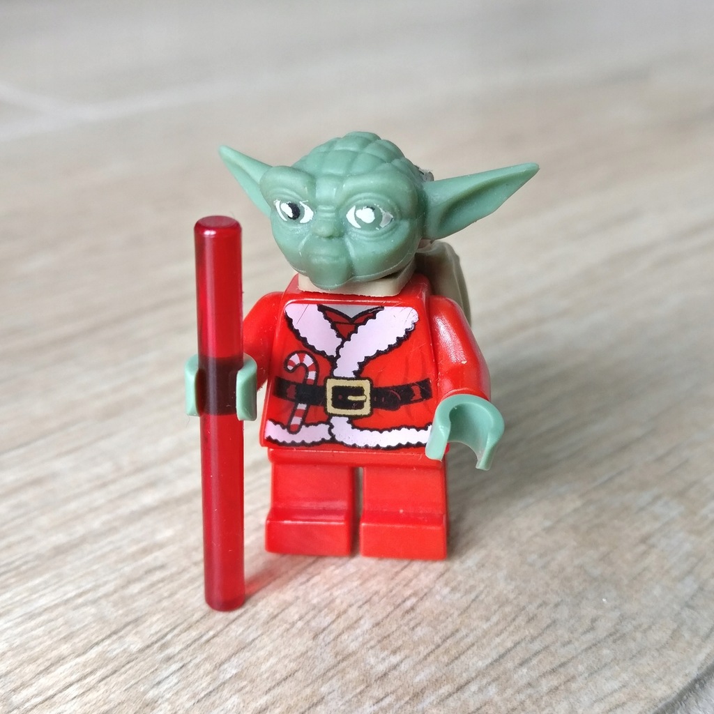 Lego Star Wars minifigurka świętego Yody - 12964226290 - oficjalne ...