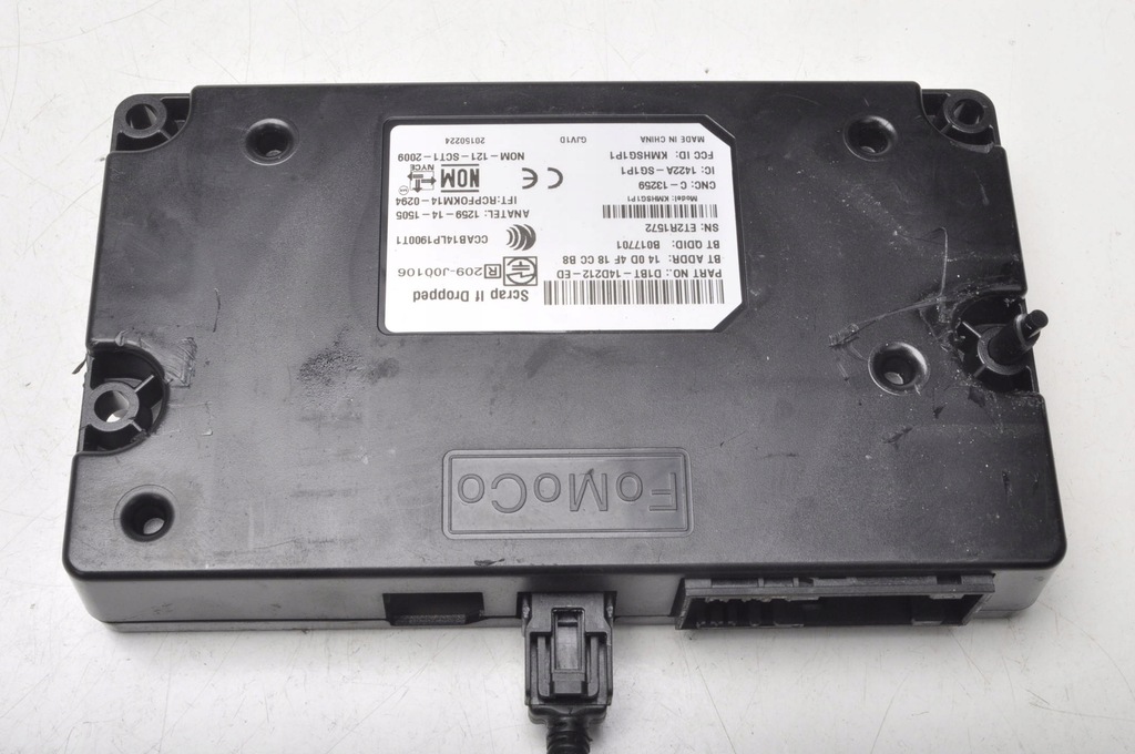 FORD B-MAX MODUŁ BLUETOOTH D1BT-14D212-ED - 12725111414 - oficjalne ...